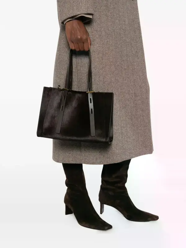 MINOBOSSI Paulina Calf-hair Tote Bag