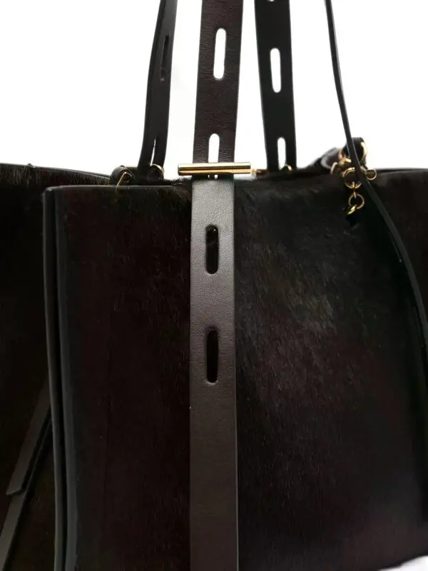 MINOBOSSI Paulina Calf-hair Tote Bag