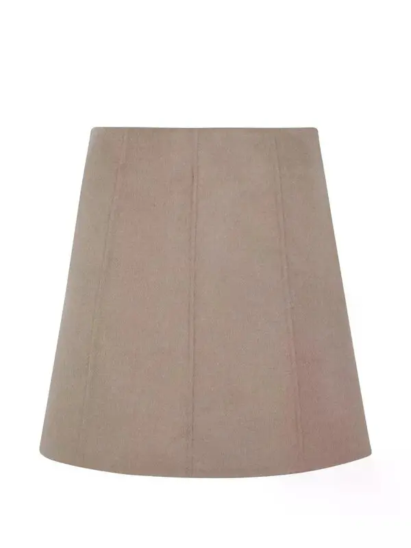 IVY OAK Iosora A-line Wool Mini Skirt