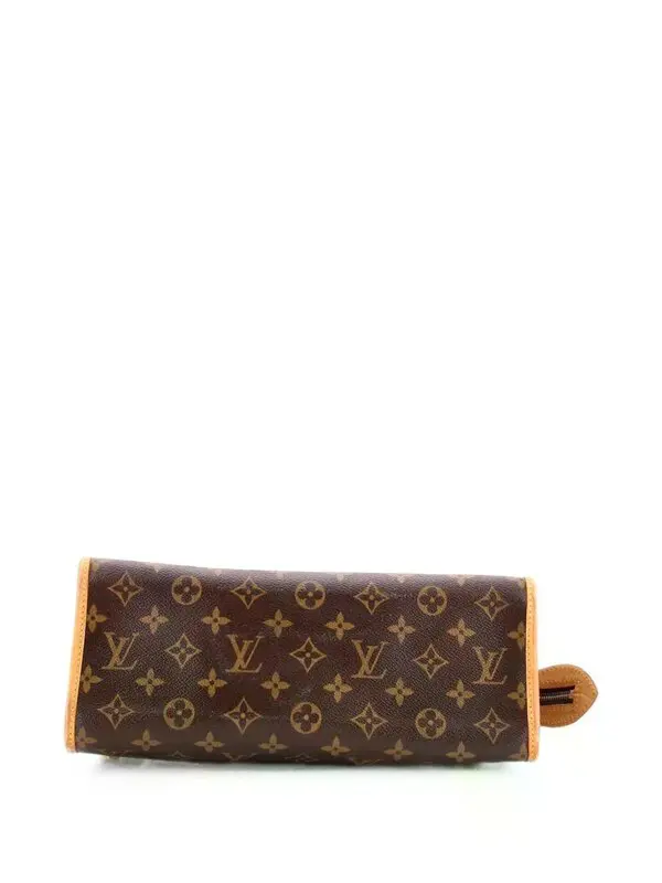 LOUIS VUITTON Popincourt Handle Bag Monogram Canvas Satchel - Brown