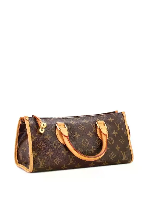 LOUIS VUITTON Popincourt Handle Bag Monogram Canvas Satchel - Brown