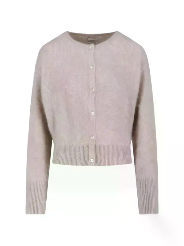 Almada Label Button-up Cashmere Cardigan