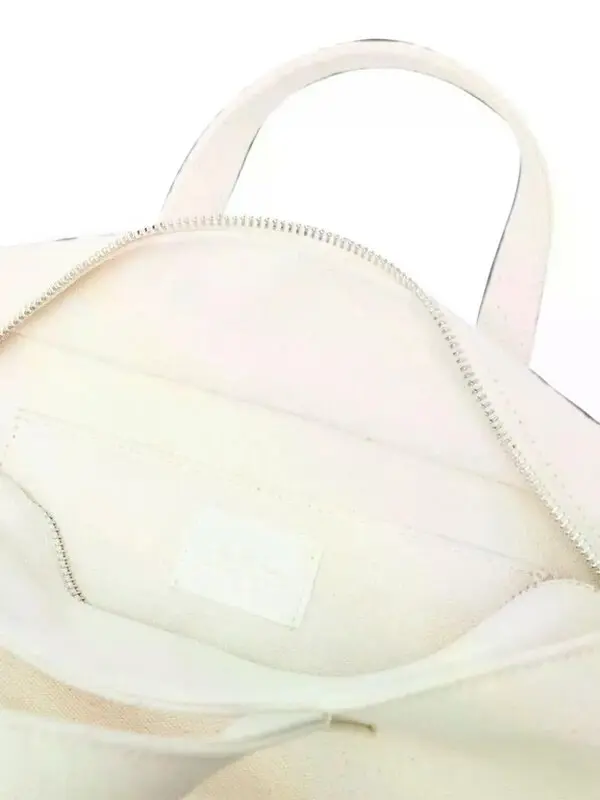 A.p.c. Small Le Drummer Logo-print Tote Bag - Neutrals