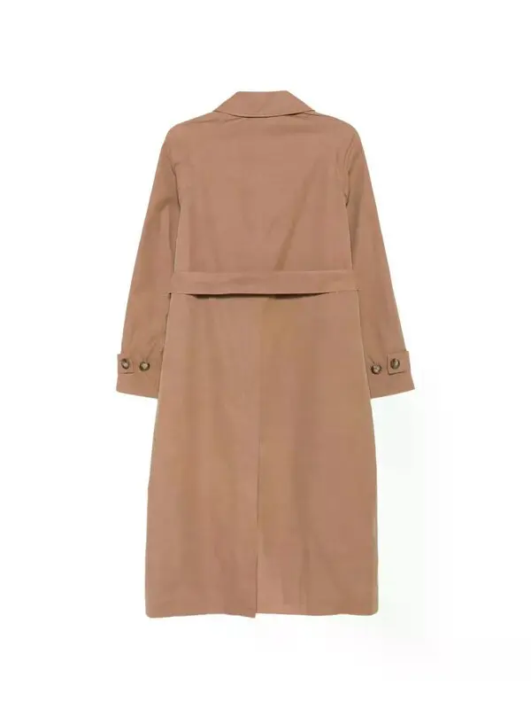 MC2 SAINT BARTH Lion Belted Logo-embroidered Coat