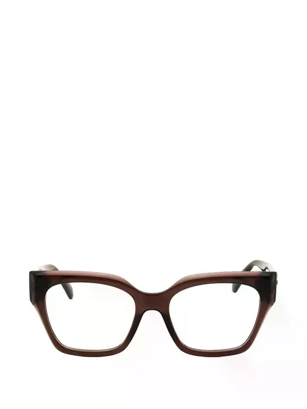 FERRAGAMO Rectangle-frame Glasses - Brown
