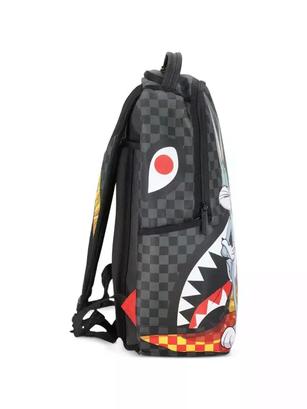 SPRAYGROUND X Looney Tunes Carrot Stash Logo-patch Backpack