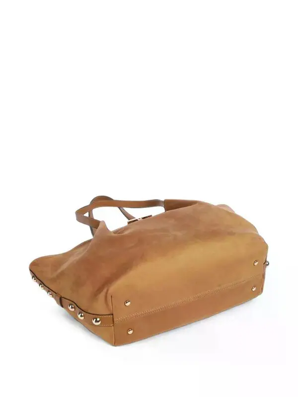 Liu Jo Studded Suede-effect Tote Bag