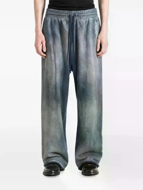 SAITOS Nirva Washed-effect Track Pants