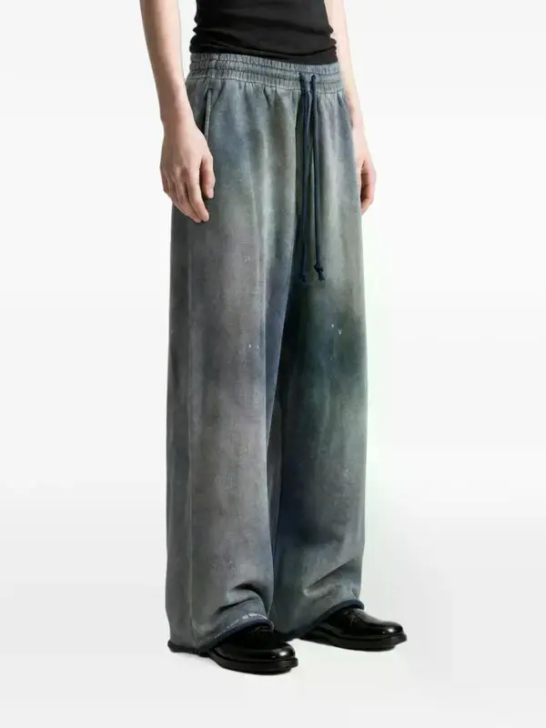 SAITOS Nirva Washed-effect Track Pants