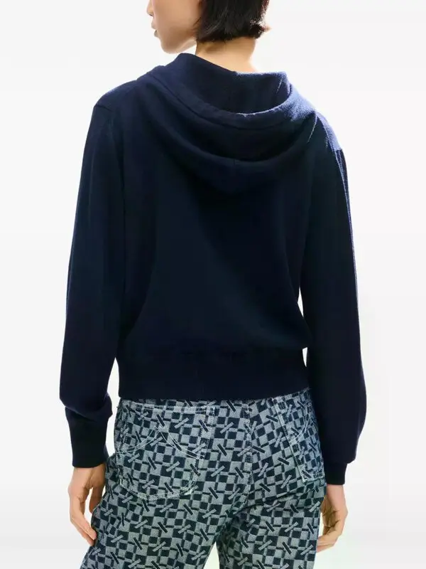 Kenzo Eiffel Tower Embroidered Hoodie