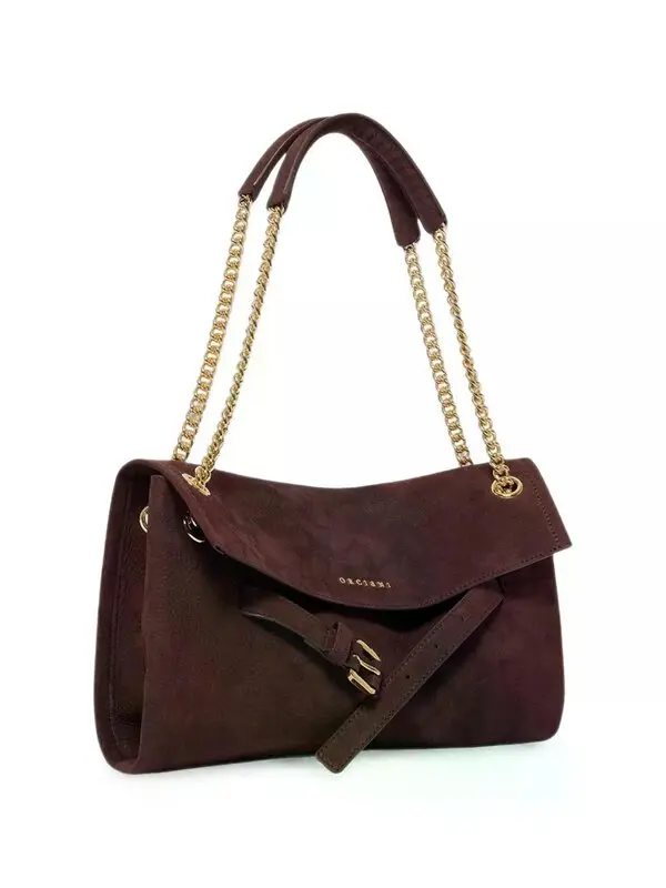 Orciani Small Venus Nabucco Leather Shoulder Bag - Red
