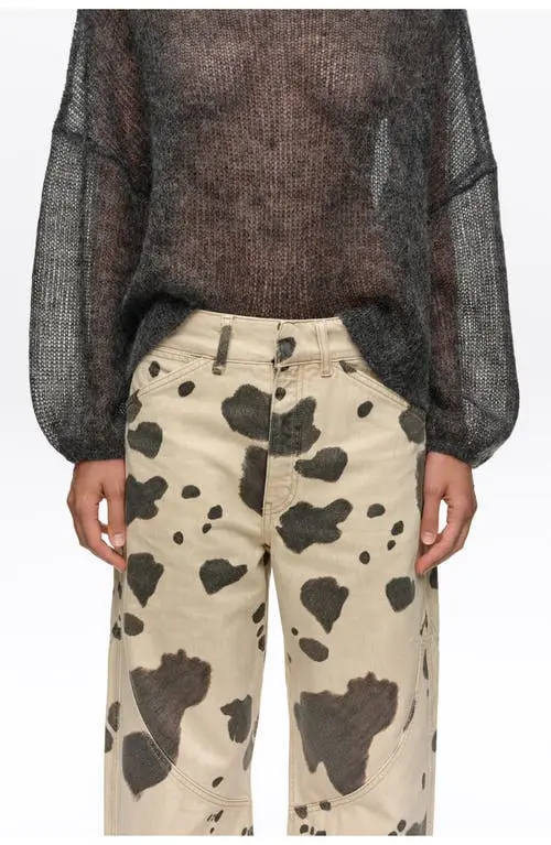 Bimba Y Lola Barrel 5-pocket Denim Trousers