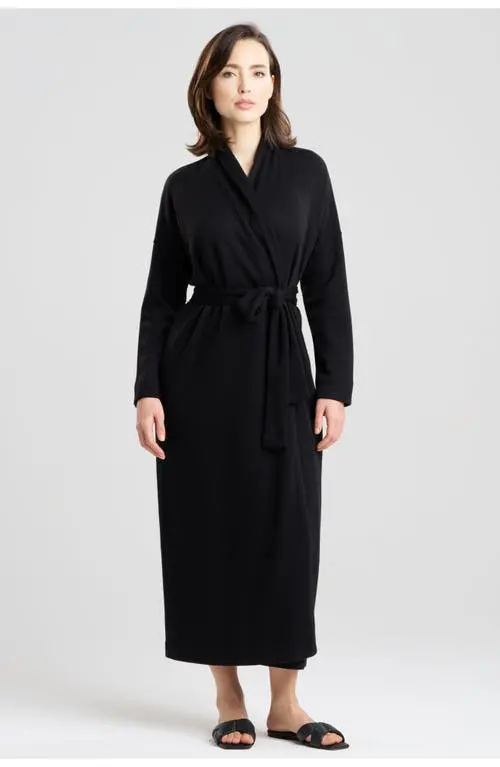 Natori Himalaya Robe - Black