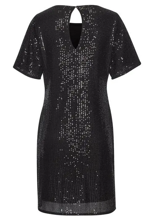 LASCANA Sequin T-shirt Dress