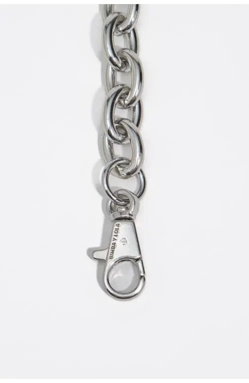 Bimba Y Lola Enamel Beetle Necklace With Crystals