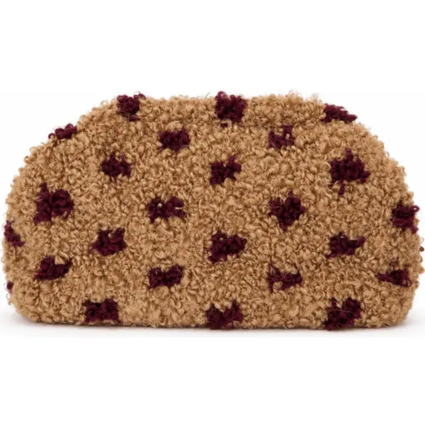 JURGI Nora Wool Clutch - Camel