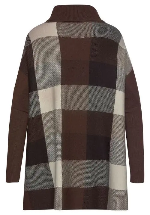 LASCANA Checked Oversized Sweater