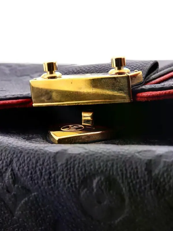 LOUIS VUITTON Saint Sulpice Handbag Monogram Empreinte Leather Pm Crossbody Bag