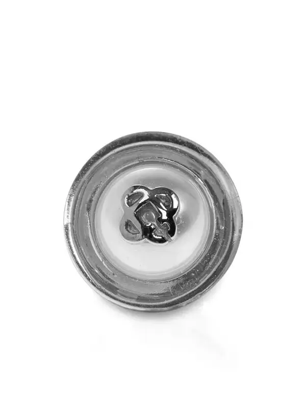Casablanca Sci-fi Logo-plaque Stud Earrings