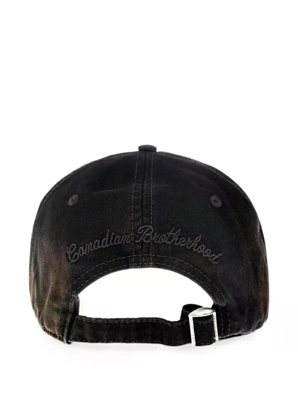 Dsquared2 Logo-embroidered Distressed Baseball Cap