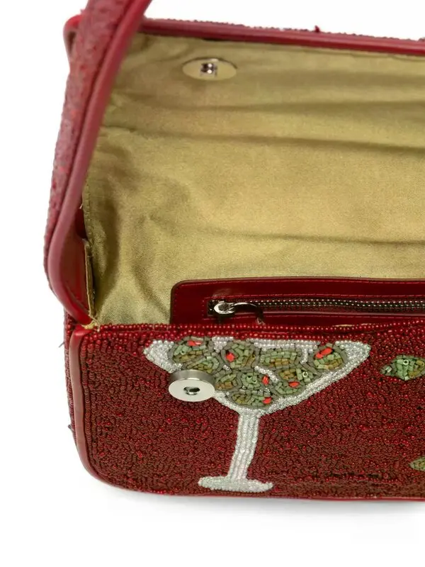 Staud Tommy Bead-embellished Shoulder Bag