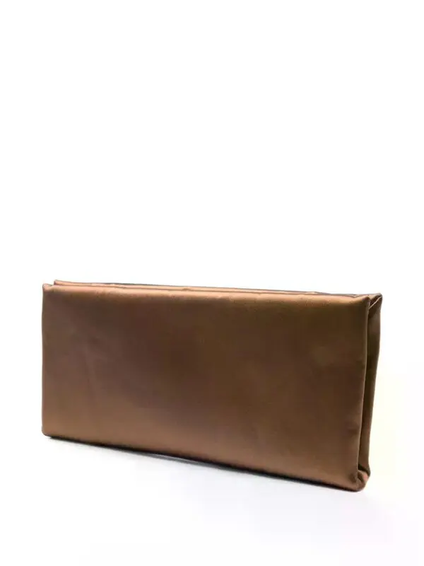 Staud Muse Satin-finish Clutch Bag