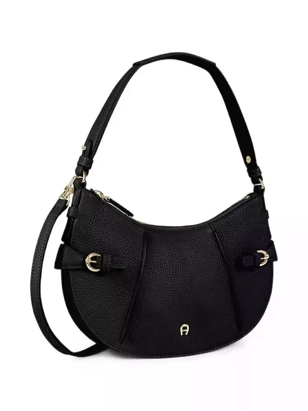 AIGNER Small Cavallo Buckle-detail Shoulder Bag