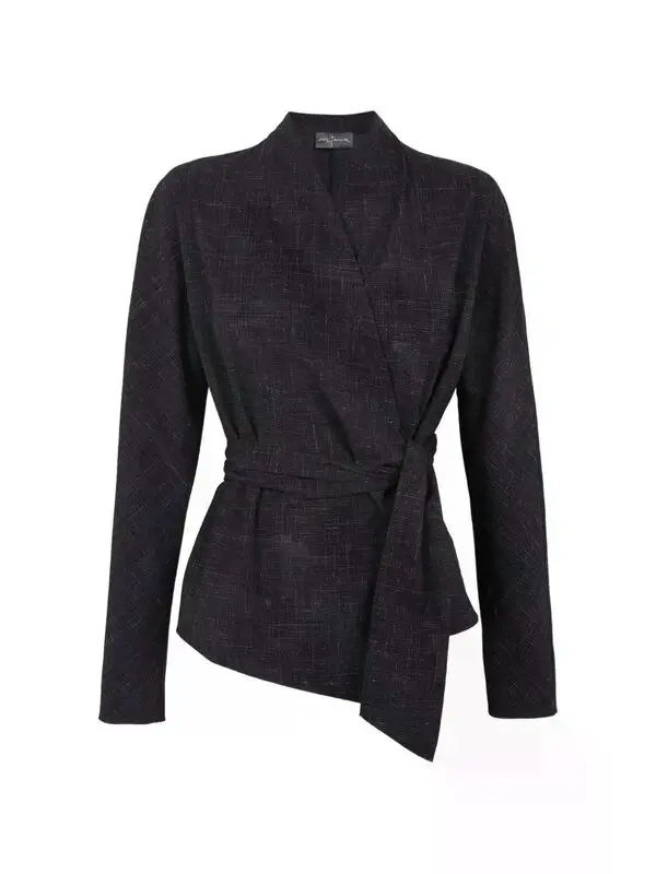 CORTANA Tiempo Wrap-waist Jacket