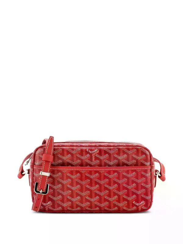 Goyard Cap Vert Bag Coated Canvas Crossbody Bag - Red