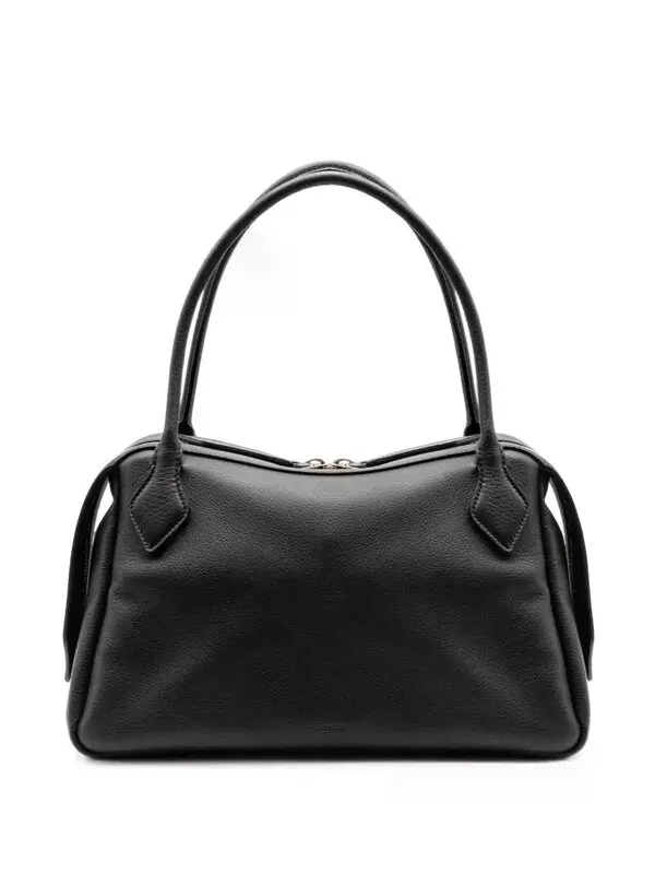 MINOBOSSI Medium Adele Grained Leather Tote Bag