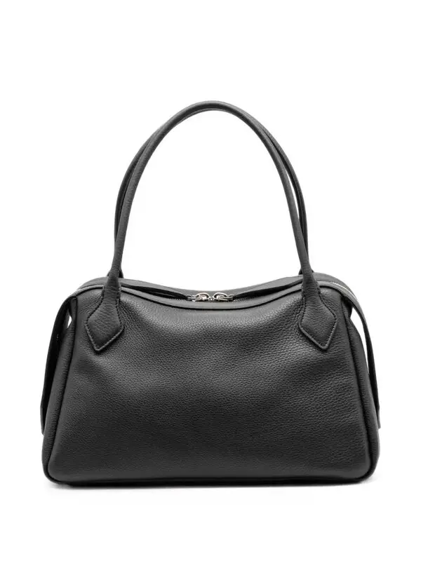 MINOBOSSI Medium Adele Grained Leather Tote Bag