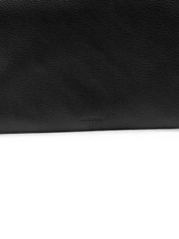 MINOBOSSI Medium Adele Grained Leather Tote Bag