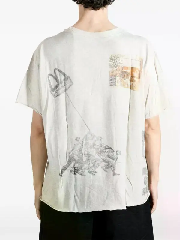 SAITOS Fonster Raw-cut T-shirt