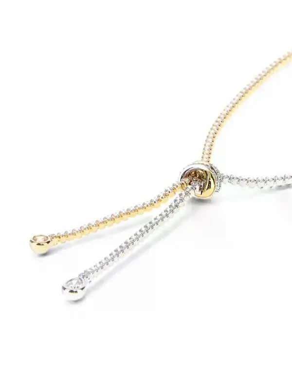 SWAROVSKI Hyperbola Crystal-embellished Necklace - Gold