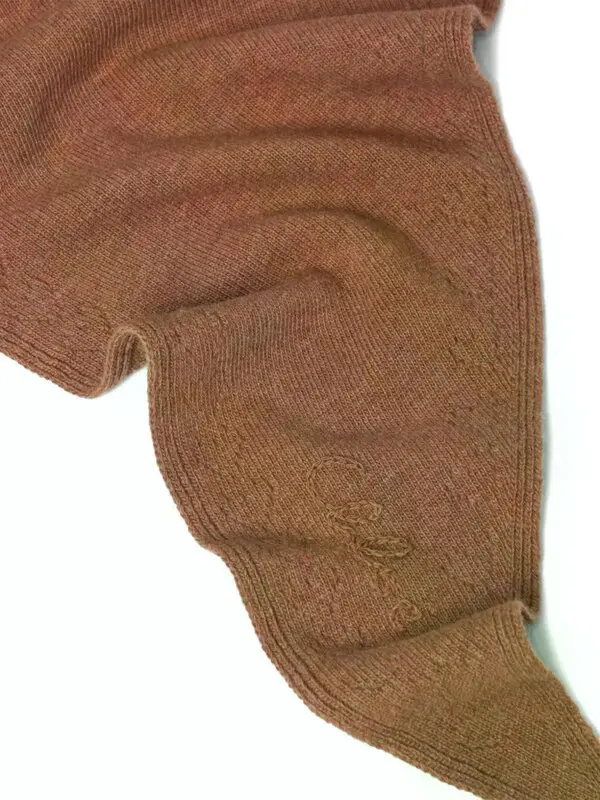 Chloé Logo-embroidered Triangle Scarf