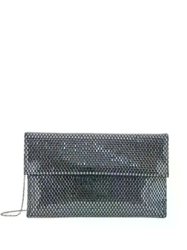 TWENTY FOURHAITCH Crystal-embellished Clutch Bag