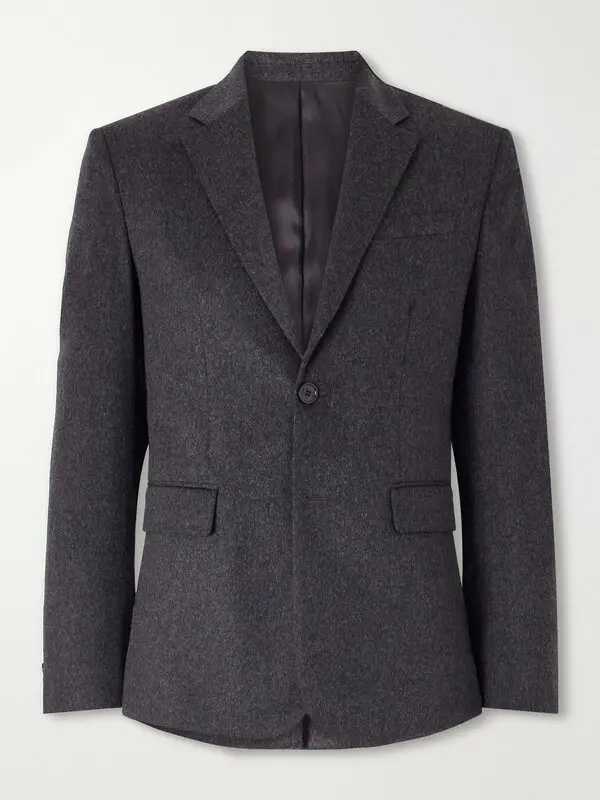 TOTEME Wool And Cashmere-blend Flannel Suit Jacket