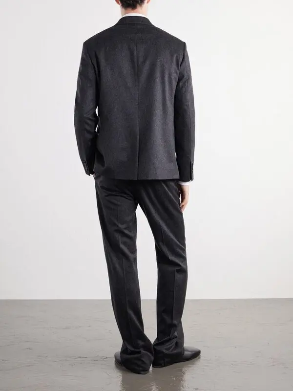TOTEME Wool And Cashmere-blend Flannel Suit Jacket