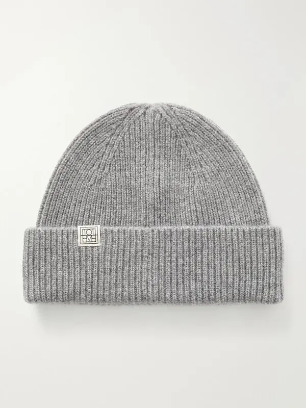TOTEME Cashmere Ribbed Beanie