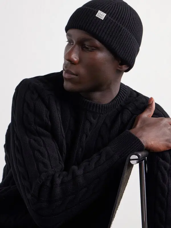TOTEME Cashmere Ribbed Beanie