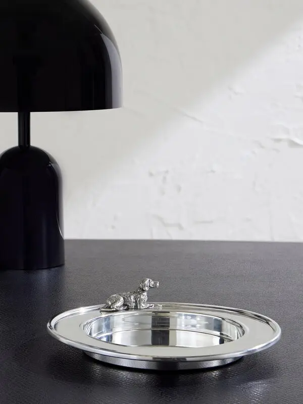 Ralph Lauren Eastman Trinket -tone Metal Tray