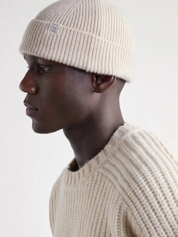 TOTEME Cashmere Ribbed Beanie
