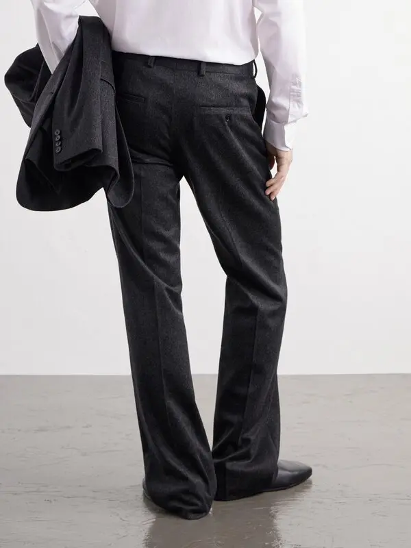 TOTEME Straight-leg Wool And Cashmere-blend Suit Trousers