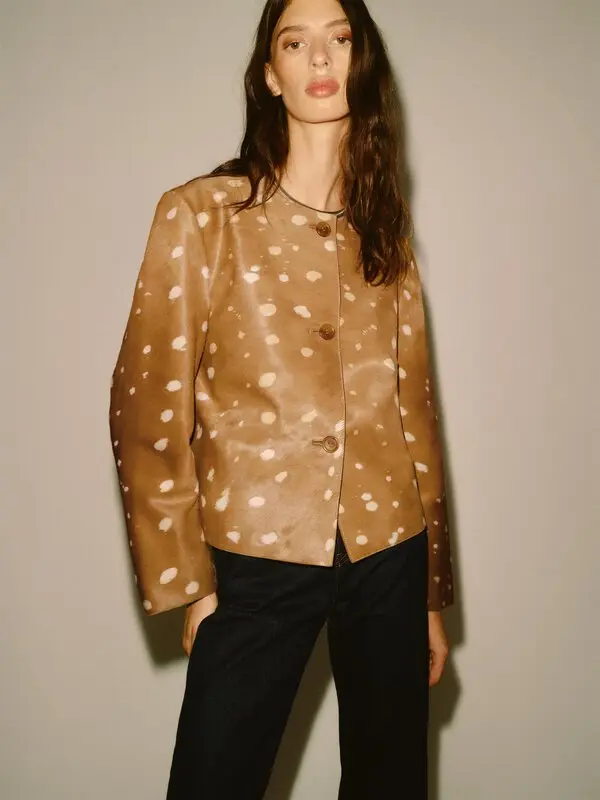 REFORMATION Veda Miller Jacket