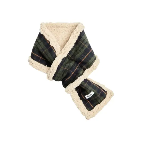 CAFIDE Tartan Dog Scarf, Mica