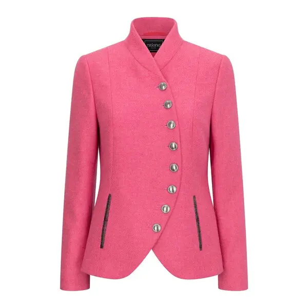 TRIONA Catherine Curve Tweed Jacket