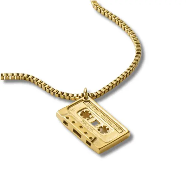 HOOPS + CHAINS LDN Mix Tape Chain - Gold