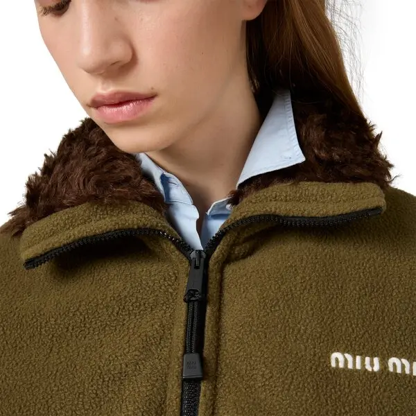 Miu Miu Fleece Down Jacket