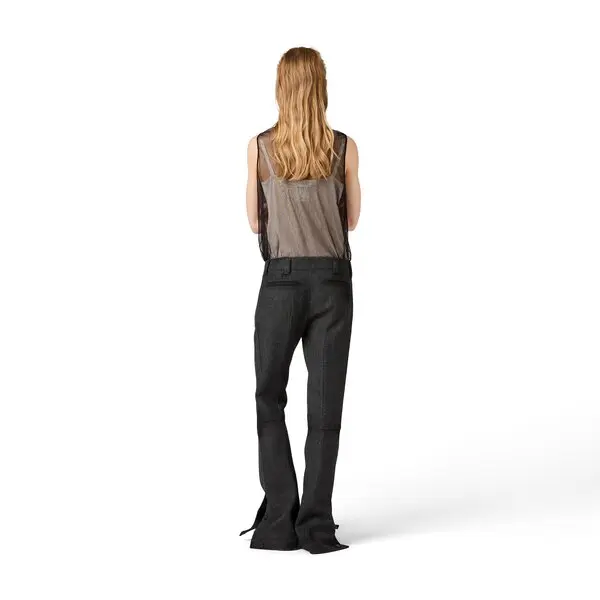 Miu Miu Embellished Tulle Top