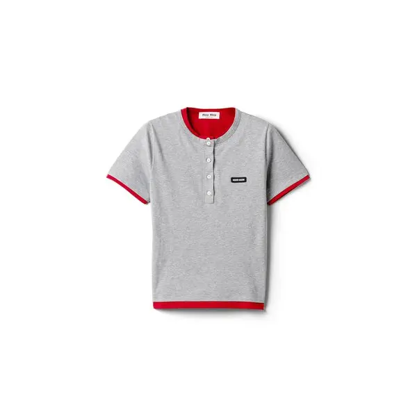 Miu Miu Jersey T-shirt